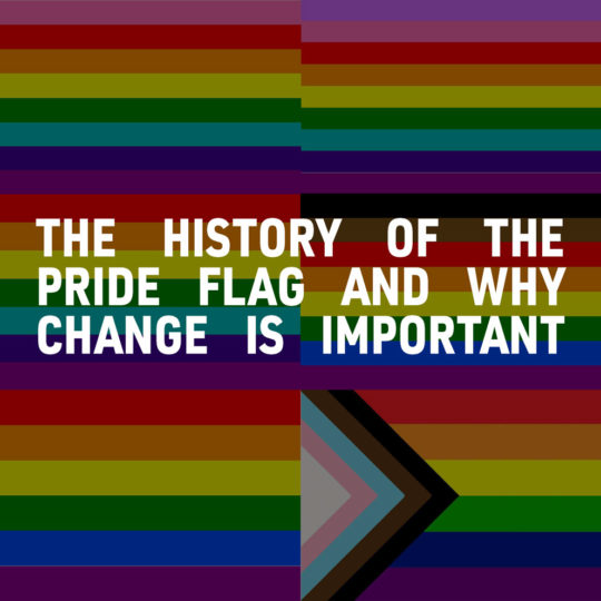 The History of the Pride Flag and Why Change is Important – Mister B Wings