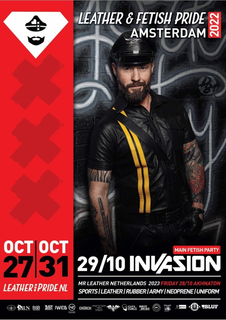 Leather and Fetish Pride Amsterdam 2022 – Mister B Wings